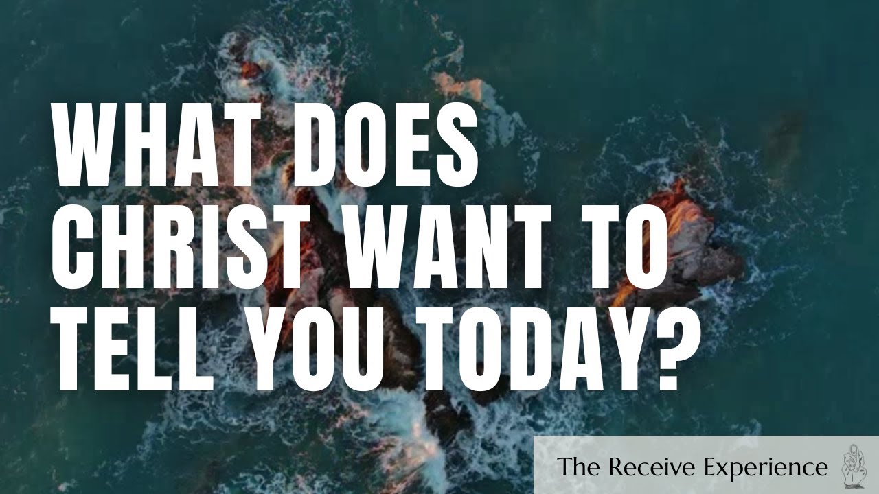 Having a conversation with Christ | Christian Meditation & Listening ...