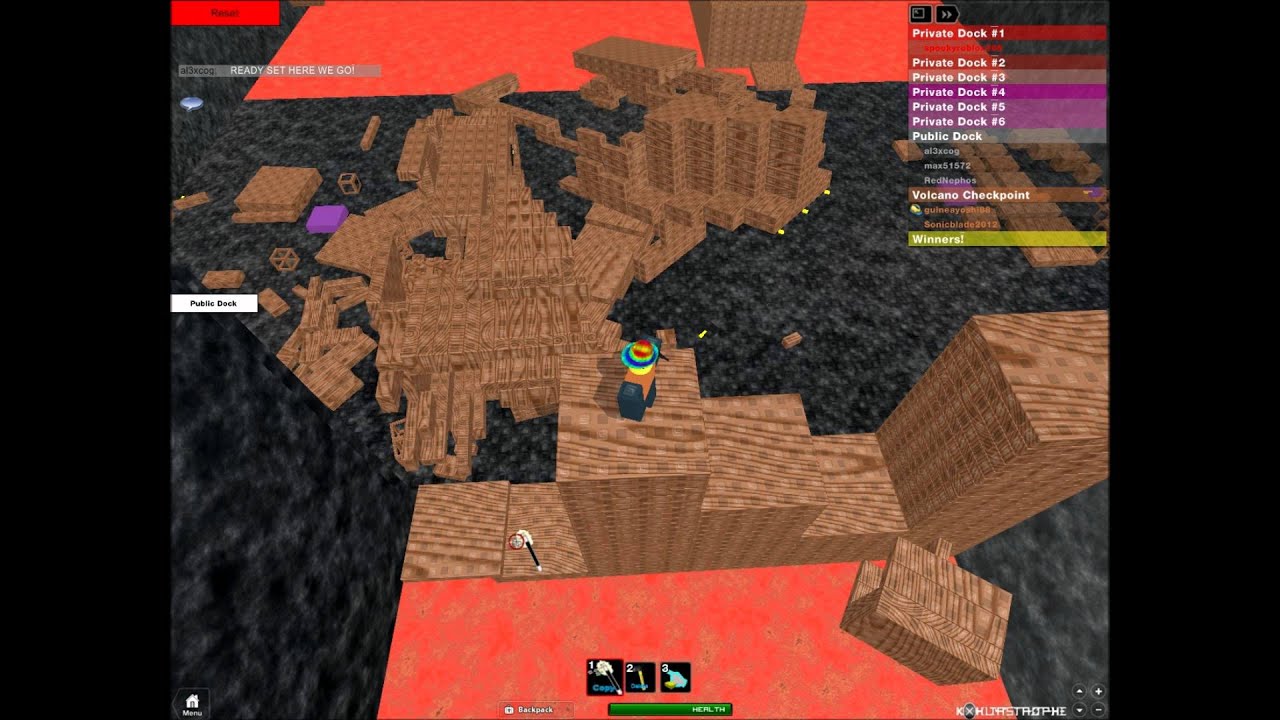 Roblox Raft Survival: Volcano [Episode 1] Gotta Reinforce the Wall ...