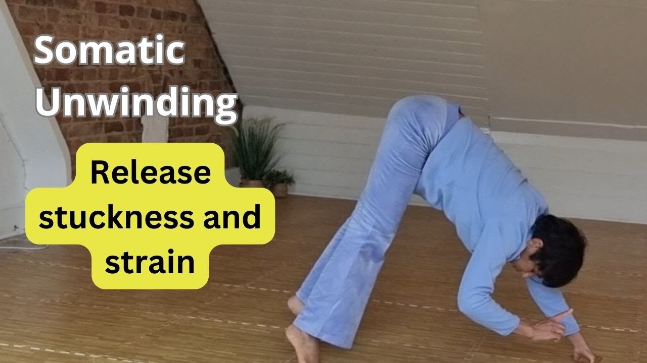 How to unwind tension in your back neck and shoulders with somatic ...