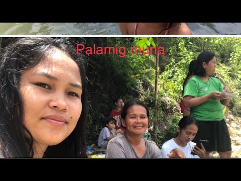 Nag palamig / na ligo kami sa sapa/ via&cessa