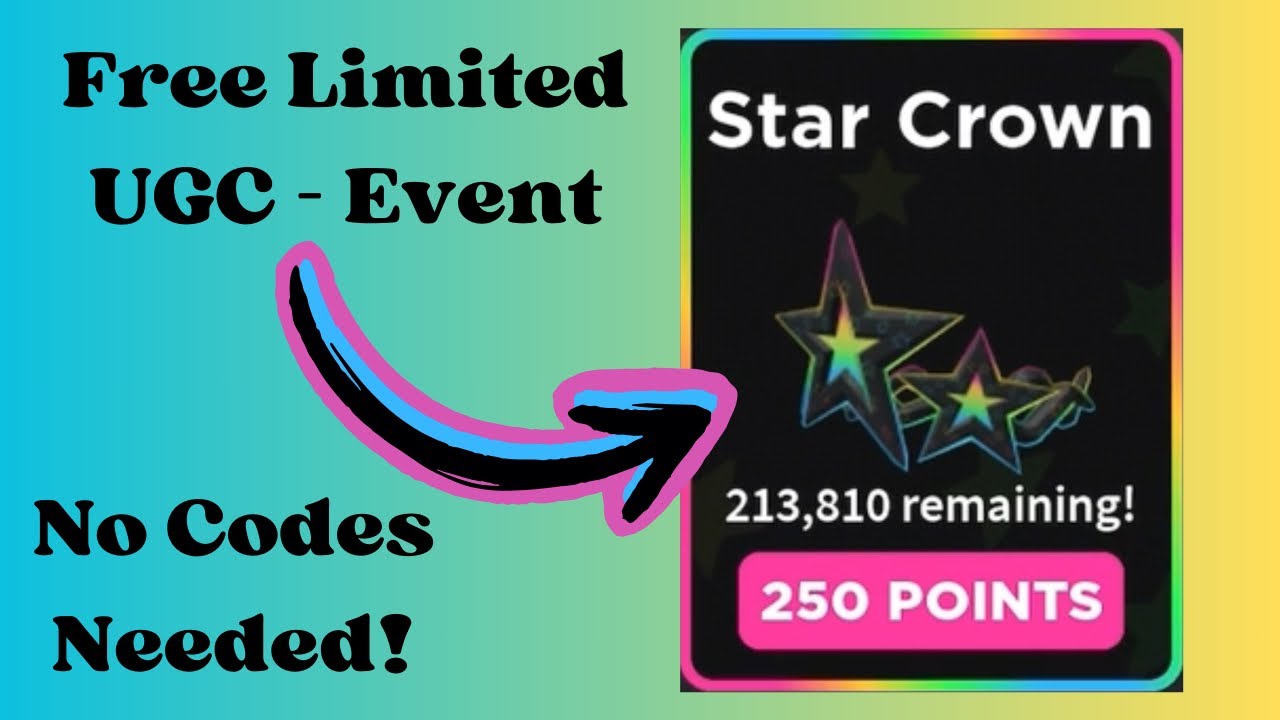 How To Get Star Crown In Catalog Avatar Creator 🥳😎 | Free Limited UGC ...