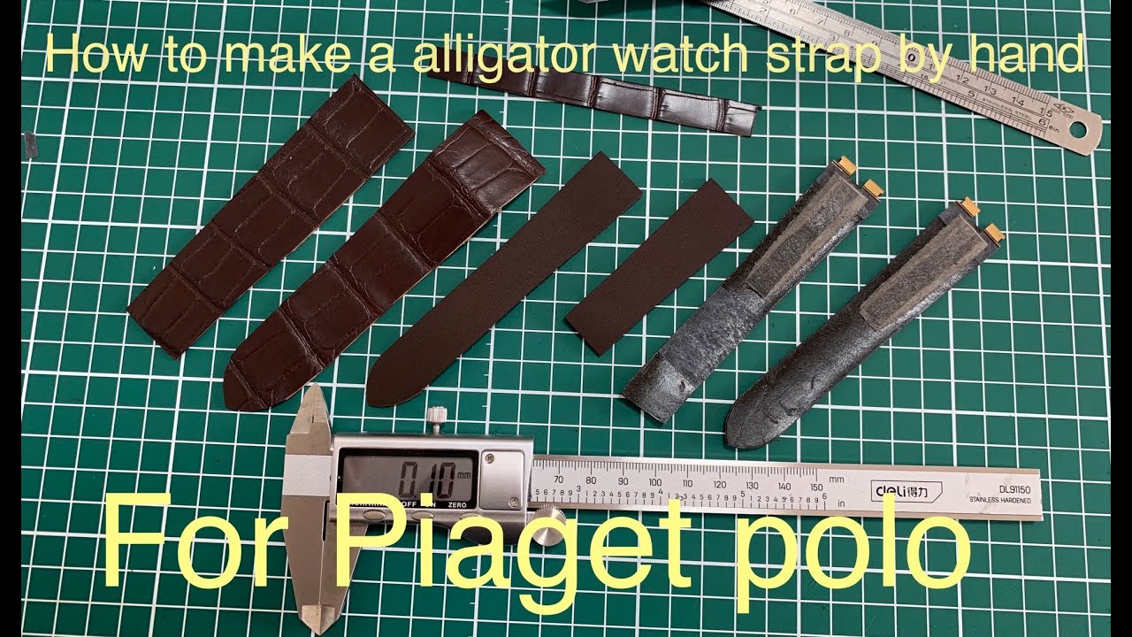 Piaget Polo strap Handmade alligator strap #piaget #PiagetPolo # ...
