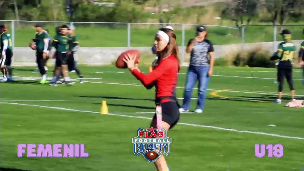 TORNEO FEMENIL U18 // JORNADA 2 // FLAG FOOTBALL SOCIETY FEMENIL - YouTube