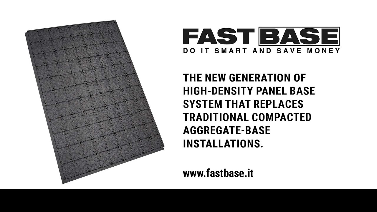 FASTBASE: The High-Density Panel System - il sistema di posa ad alta densità - YouTube