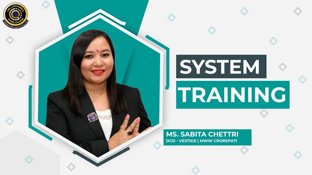 System Training by Sabita Chettri - YouTube