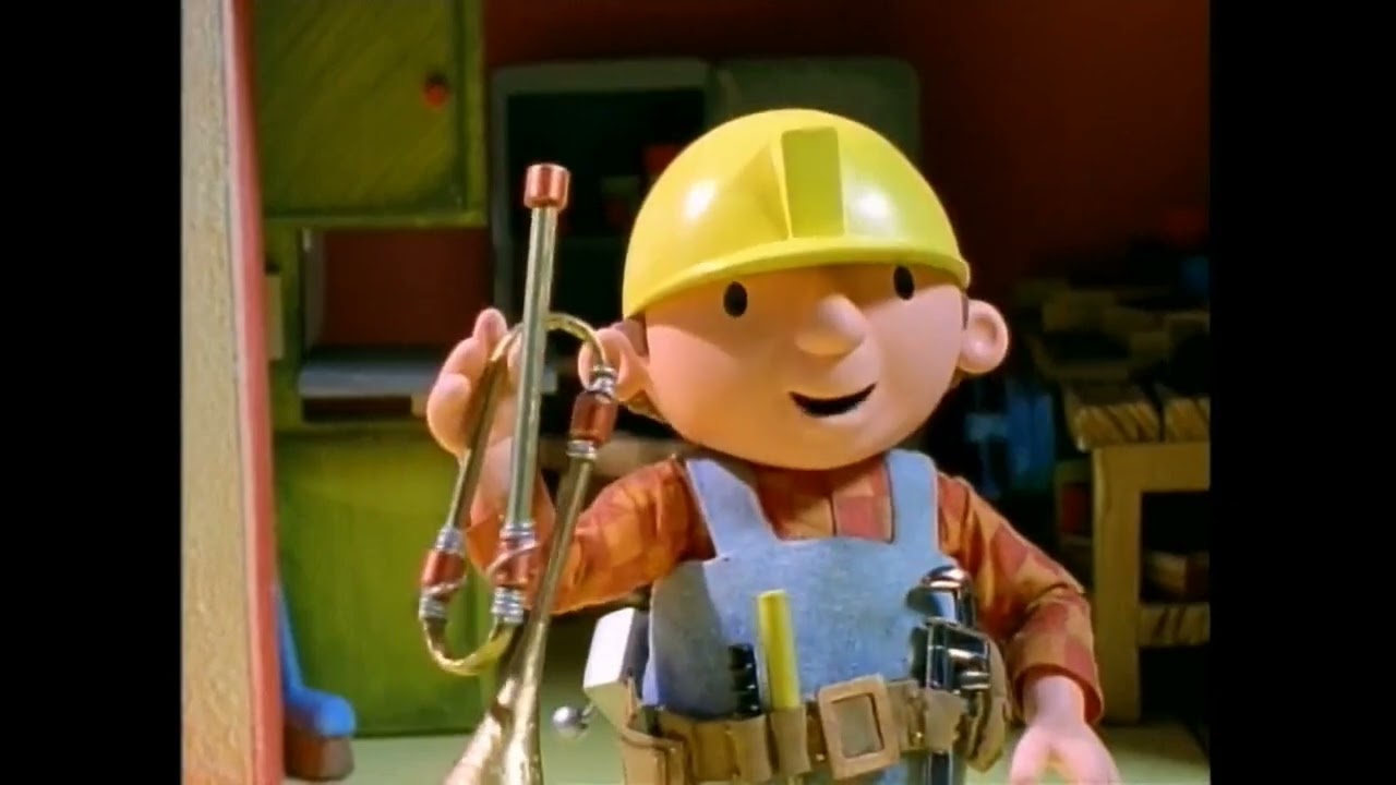 Bob The Builder From Bob's Bugle (1999) Playing to Hullabaloo on His ...