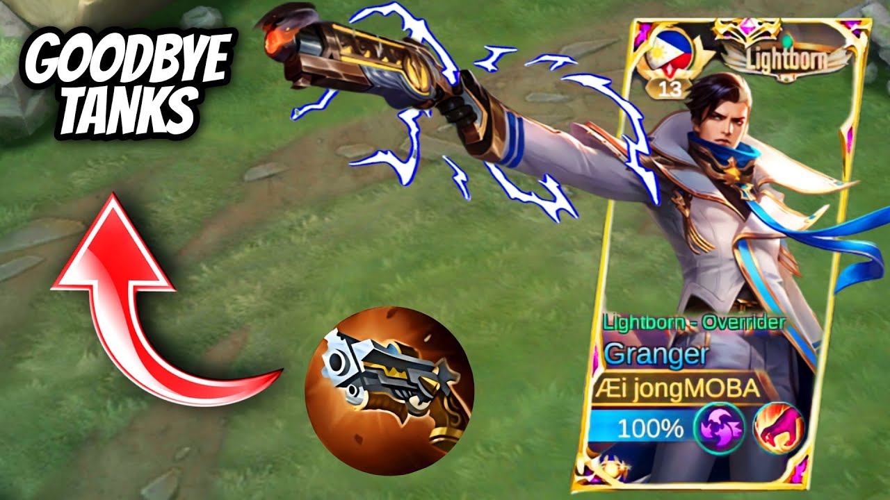 THIS IS HOW YOU SHOULD BUILD GRANGER ITEM AND EMBLEM | GRANGER GAMEPLAY ...