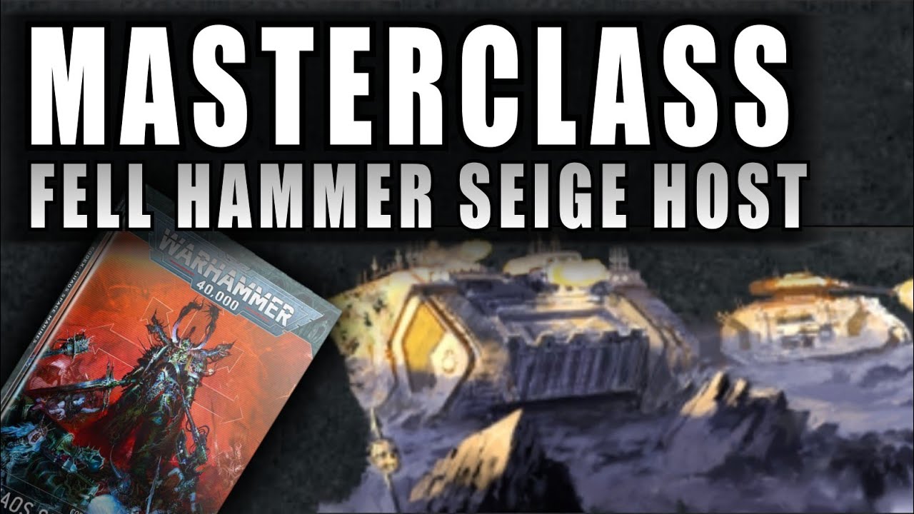 How to Play Fellhammer Siege-host - Chaos Space Marines - Detachment ...