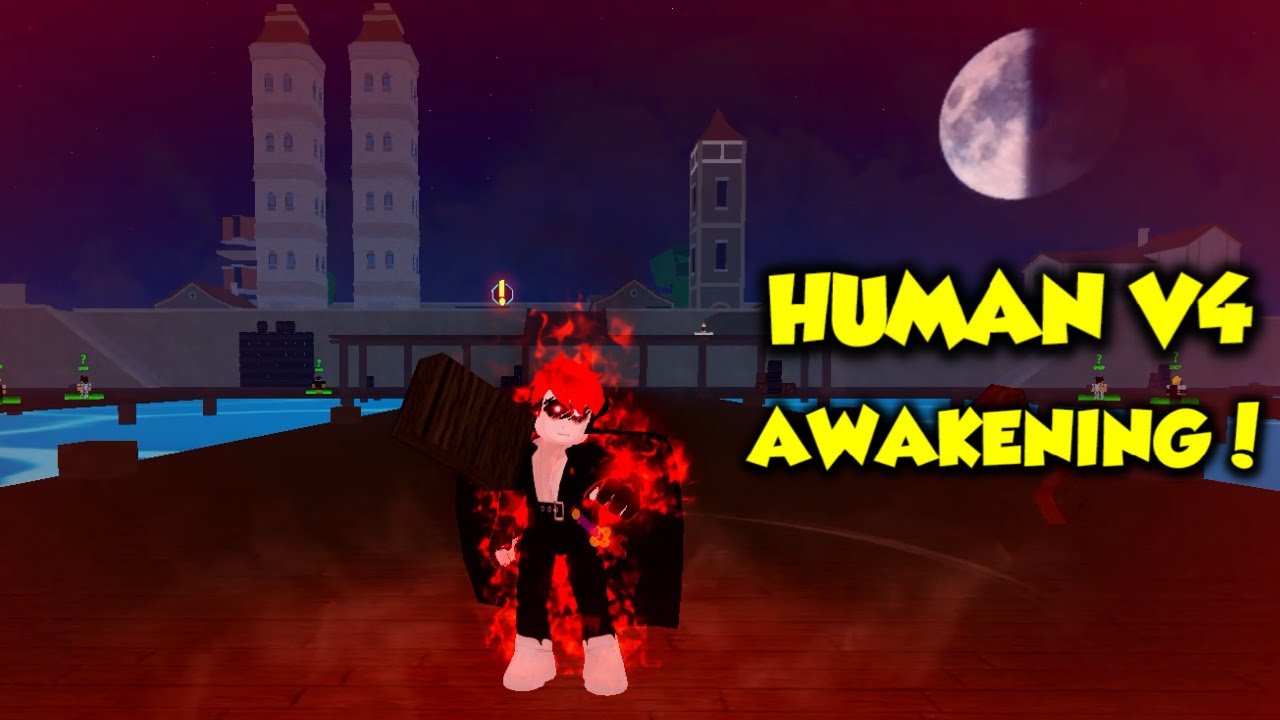 I UNLOCKED HUMAN V4 AWAKENING! RACE AWAKENING IN BLOX FRUITS - YouTube