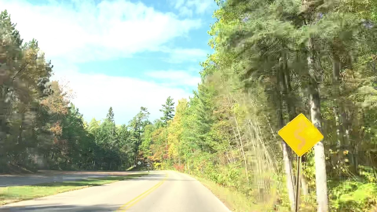 Fall colors at Itasca State Park - YouTube