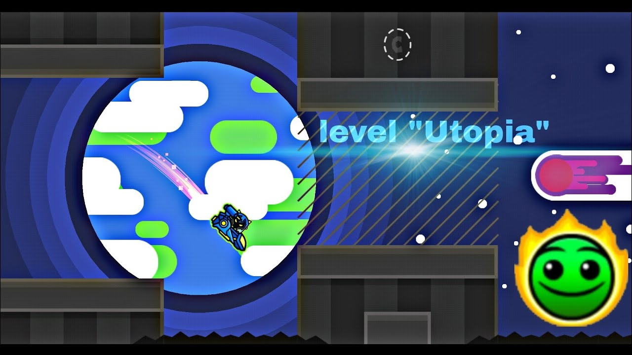 geometry dash "Utopia" 100% (normal) - YouTube