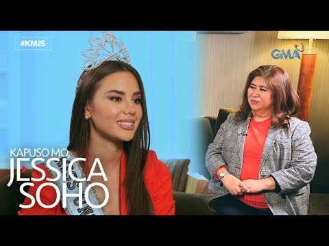 Kapuso Mo, Jessica Soho: Jessica Soho interviews Miss Universe 2018 Catriona Gray
