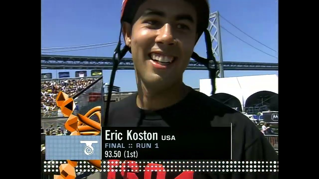 Eric Koston - X Games 2000 Skate Park Gold Medal Run [1080p60 Upgrade ...