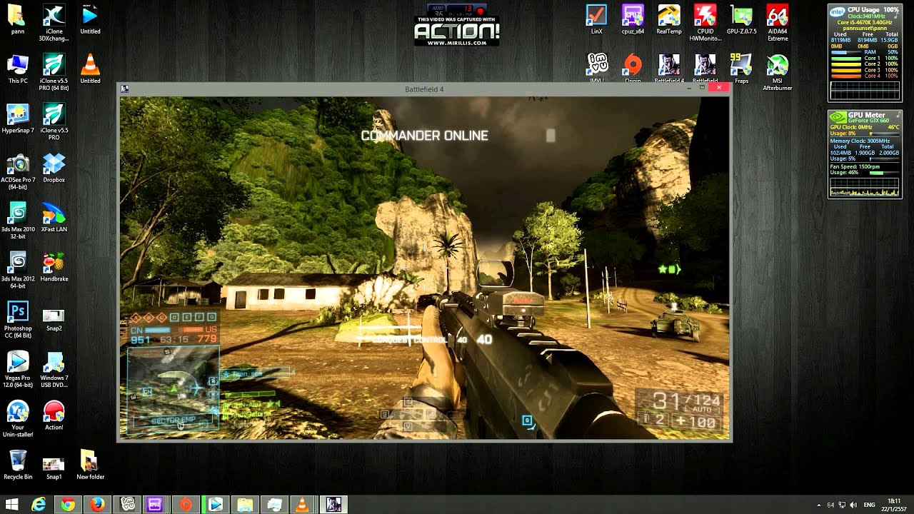 i5 4670K Multitasking Test - YouTube