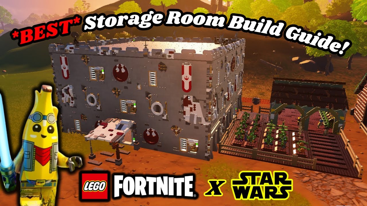How To Build Rebel Storage Room in LEGO Fortnite! (Build Guide) - YouTube