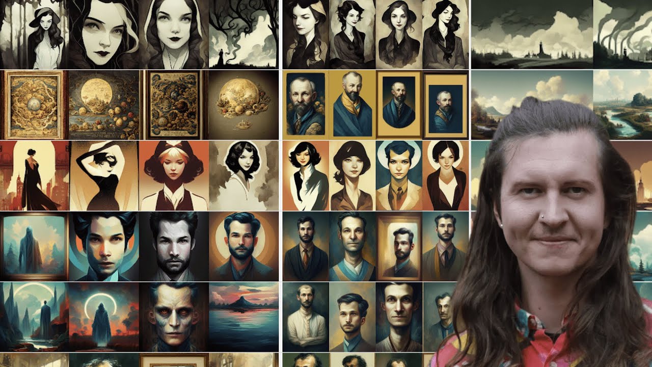 Useful Artist Library For Midjourney - YouTube