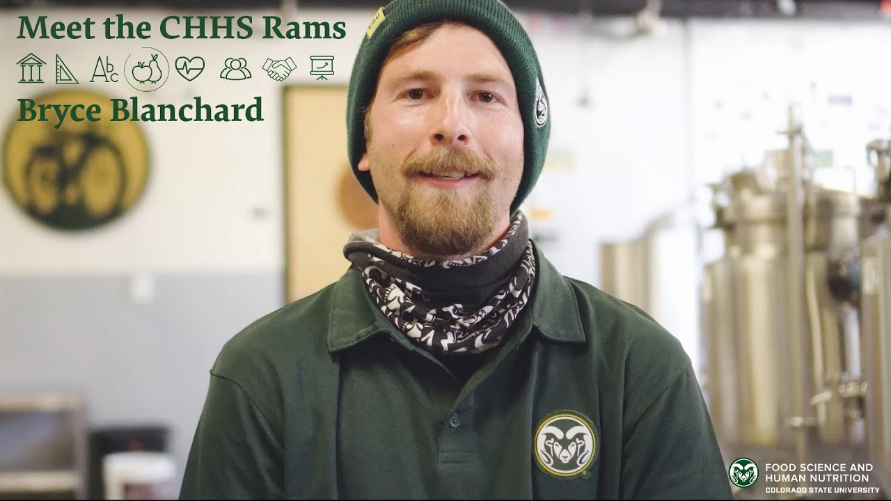 Meet the CHHS Rams | Food Science and Human Nutrition's Bryce Blanchard ...