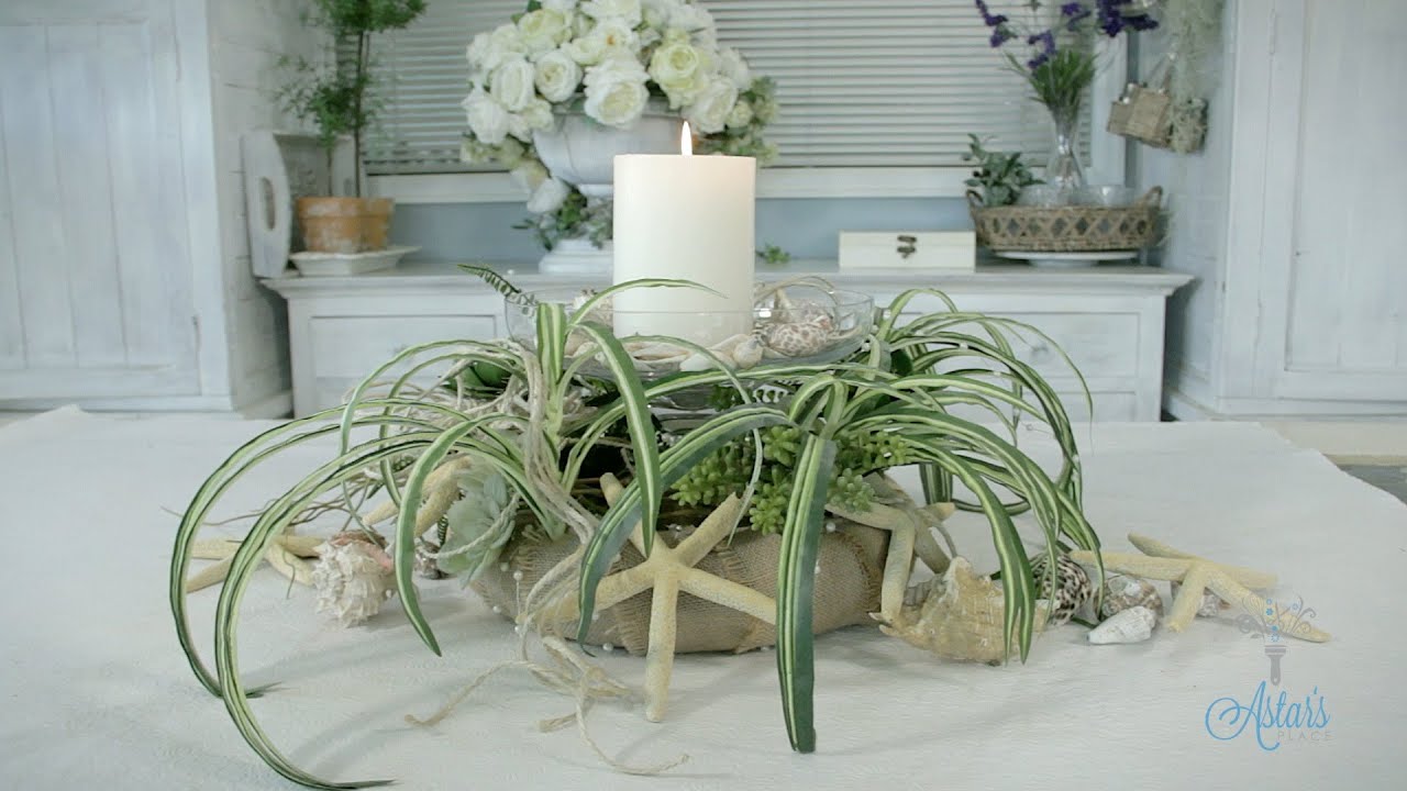 Beach Themed Flower Arrangements