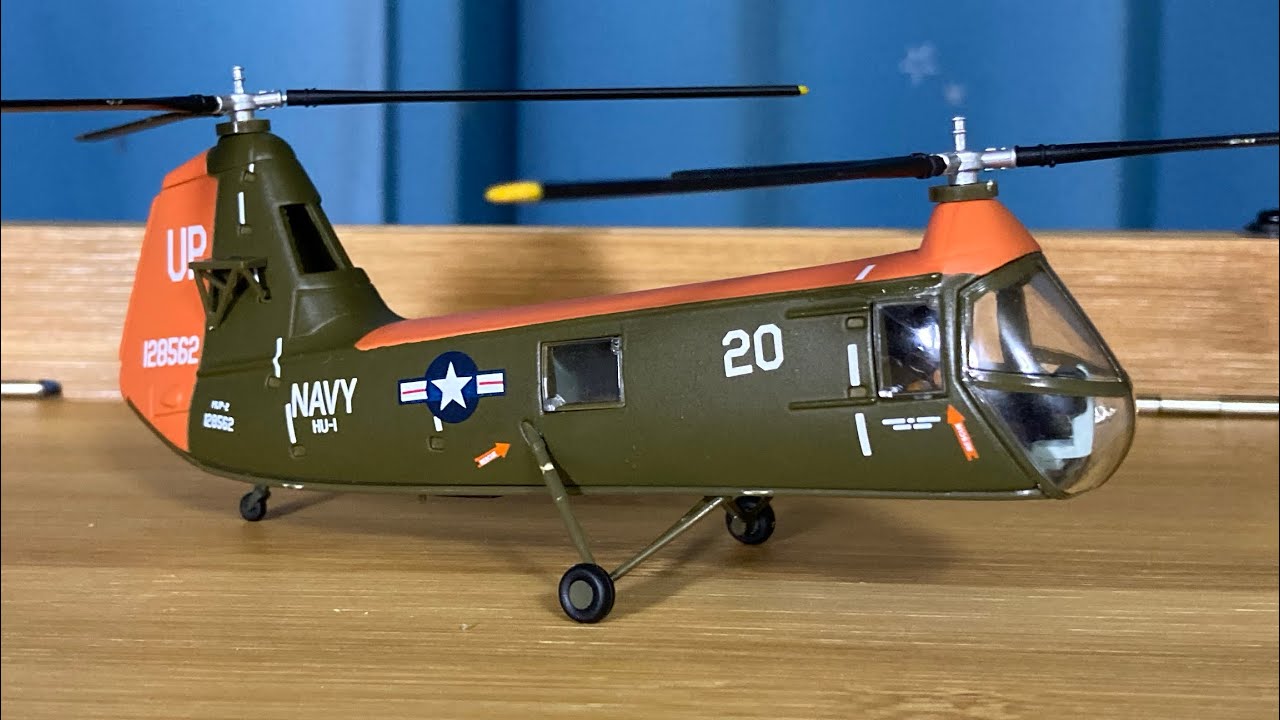 Amercom Helicopters Piasecki HUP-2 Retriever USN HU-1 Diecast ...