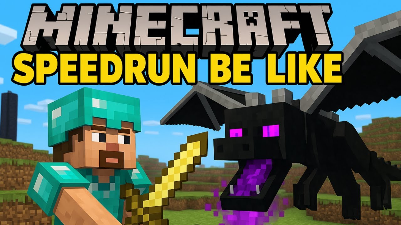 Minecraft Speedruns be like... - YouTube