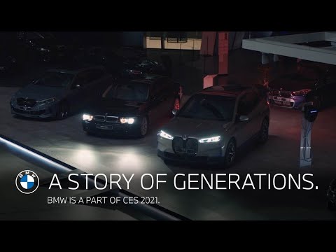 A story of generations. BMW is a part of CES 2021.