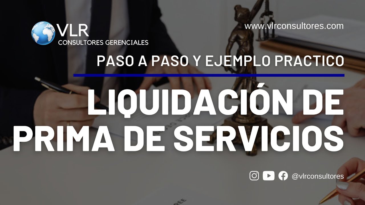 Cómo liquidar prima de servicios | Paso a paso y ejemplos prácticos - YouTube
