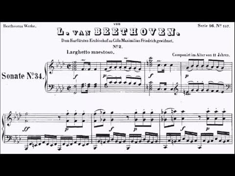 RCM Piano 2022 Grade 9 List B No.4 Beethoven Sonata in F Minor WoO 47 No.2 Movt 1 Sheet Music