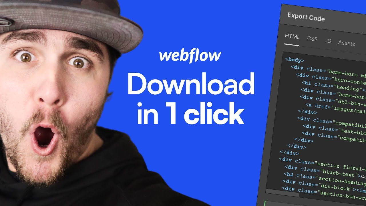 How to Download a Webflow Website - YouTube