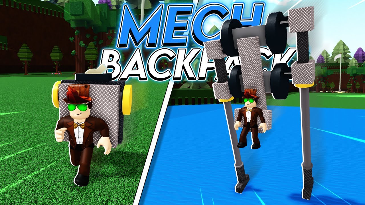 *NEW* MECH BACKPACK TUTORIAL | Roblox Build A Boat For Treasure - YouTube