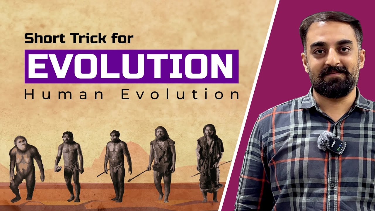 Short Trick for Evolution Human Evolution | IIT JEE & NEET | Curious Minds IIT & Medical ...