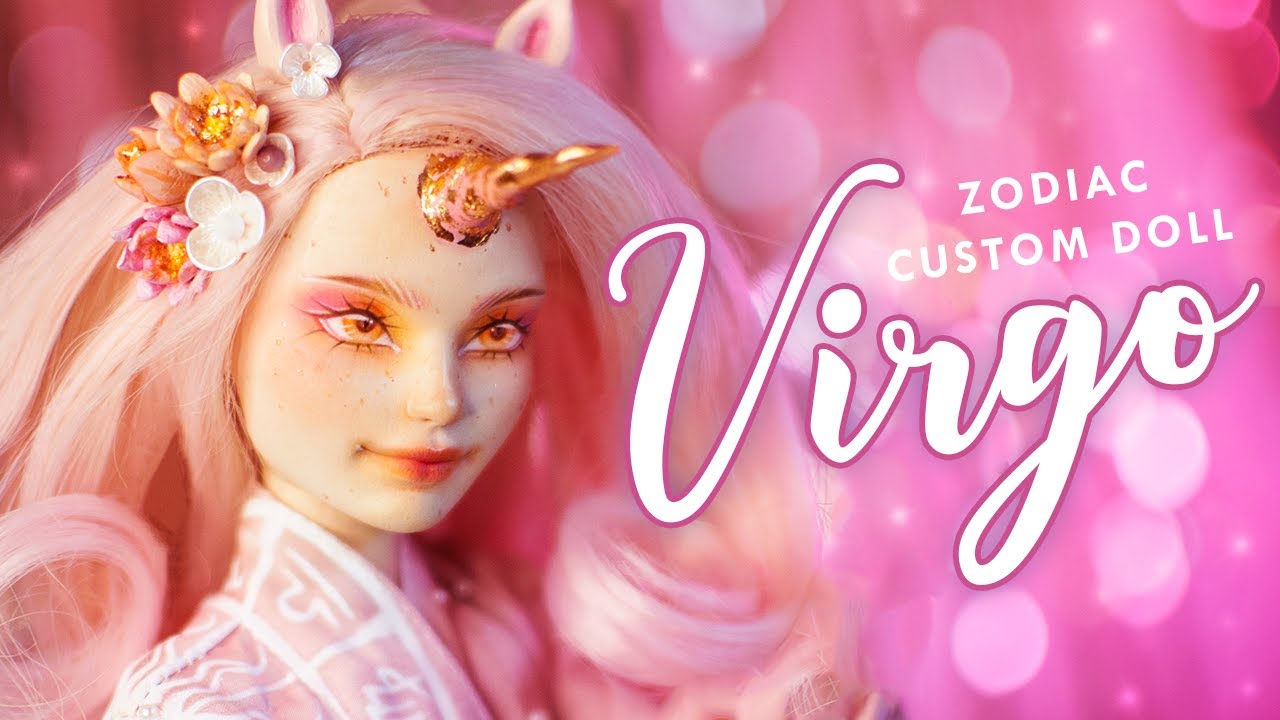 IT'S A BOY Magical Unicorn Virgo 🦄• Zodiac Challenge • Custom Doll ...