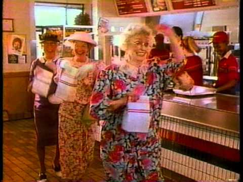 McDonald's 1-2-3 Go Meal Combo Commercial (1988) - YouTube