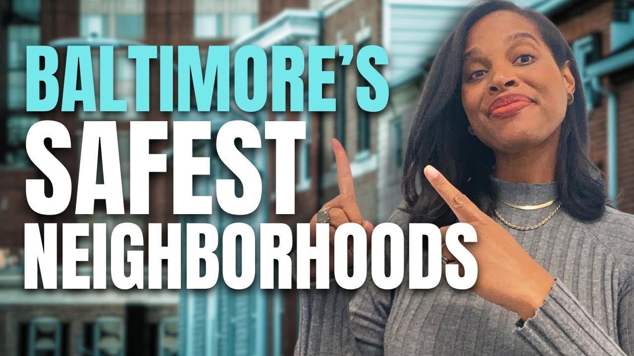 🔒5 SAFE NEIGHBORHOODS In Baltimore Maryland - The MOST SECURE ...