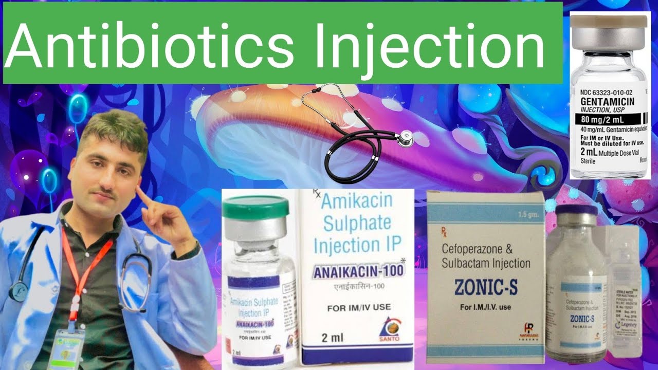Top 10 Antibiotics Injection | Antibiotics Injection Uses - YouTube