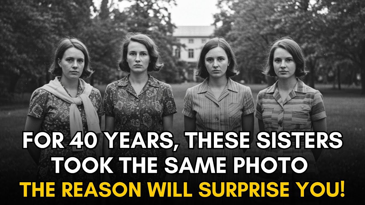These 4 Sisters Took the Same Photo for 40 Years - YouTube