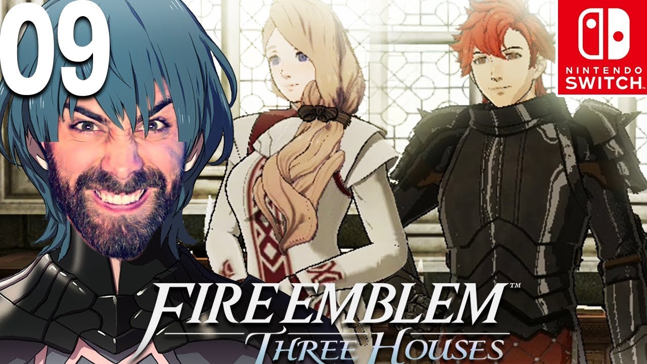 ALL THE SUPPORT! Let's Play Fire Emblem Three Houses [ShadyPenguinn 09 ...