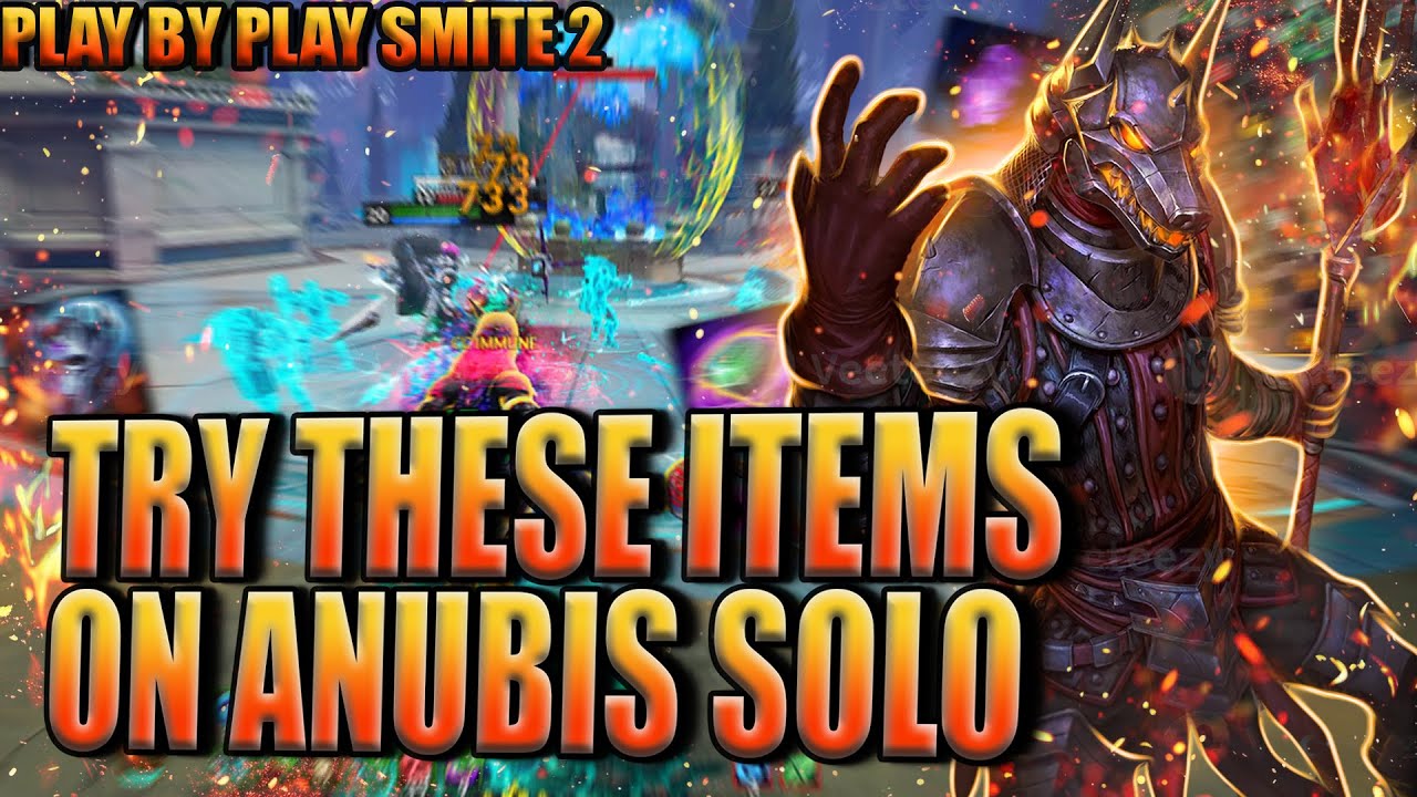THIS ANUBIS SOLO BUILD IS CRACKED | PLAY BY PLAY SMITE 2 ANUBIS SOLO ...