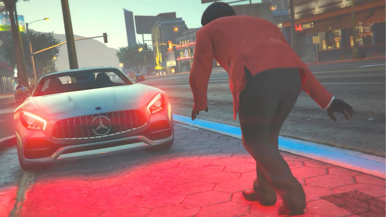 GTA V | The Weeknd - Blinding Lights - Remake Video - YouTube