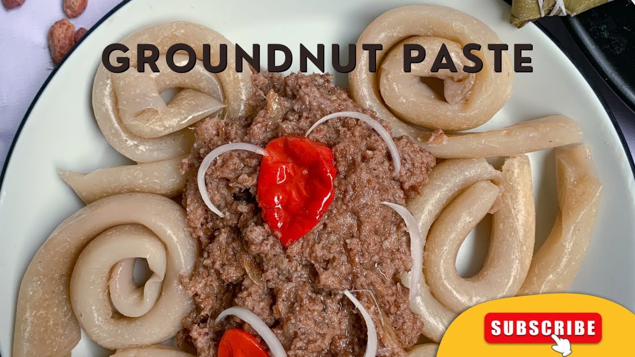 How to make Cameroon Groundnut paste| Nnam Wondo. #CookingWithEyere # ...