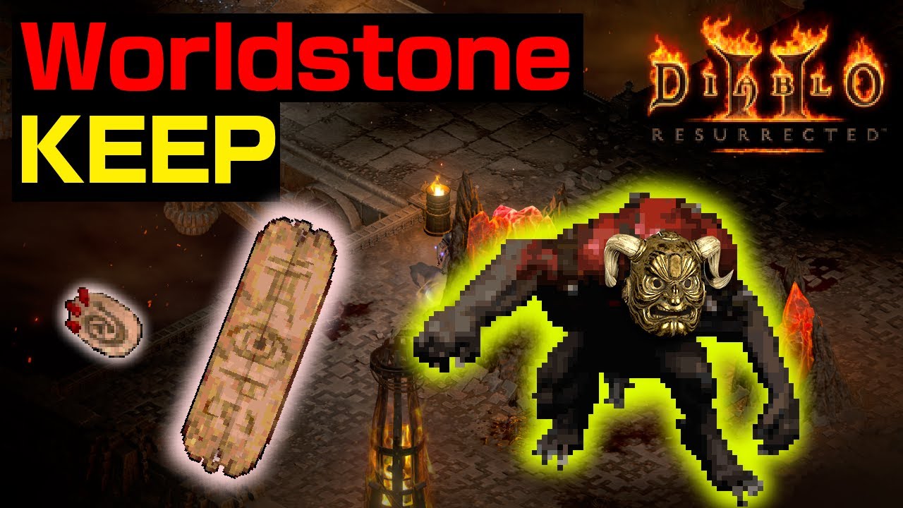 100 Worldstone Keep Lvl 2 Runs: Classic MF Spot - Diablo 2 Resurrected ...