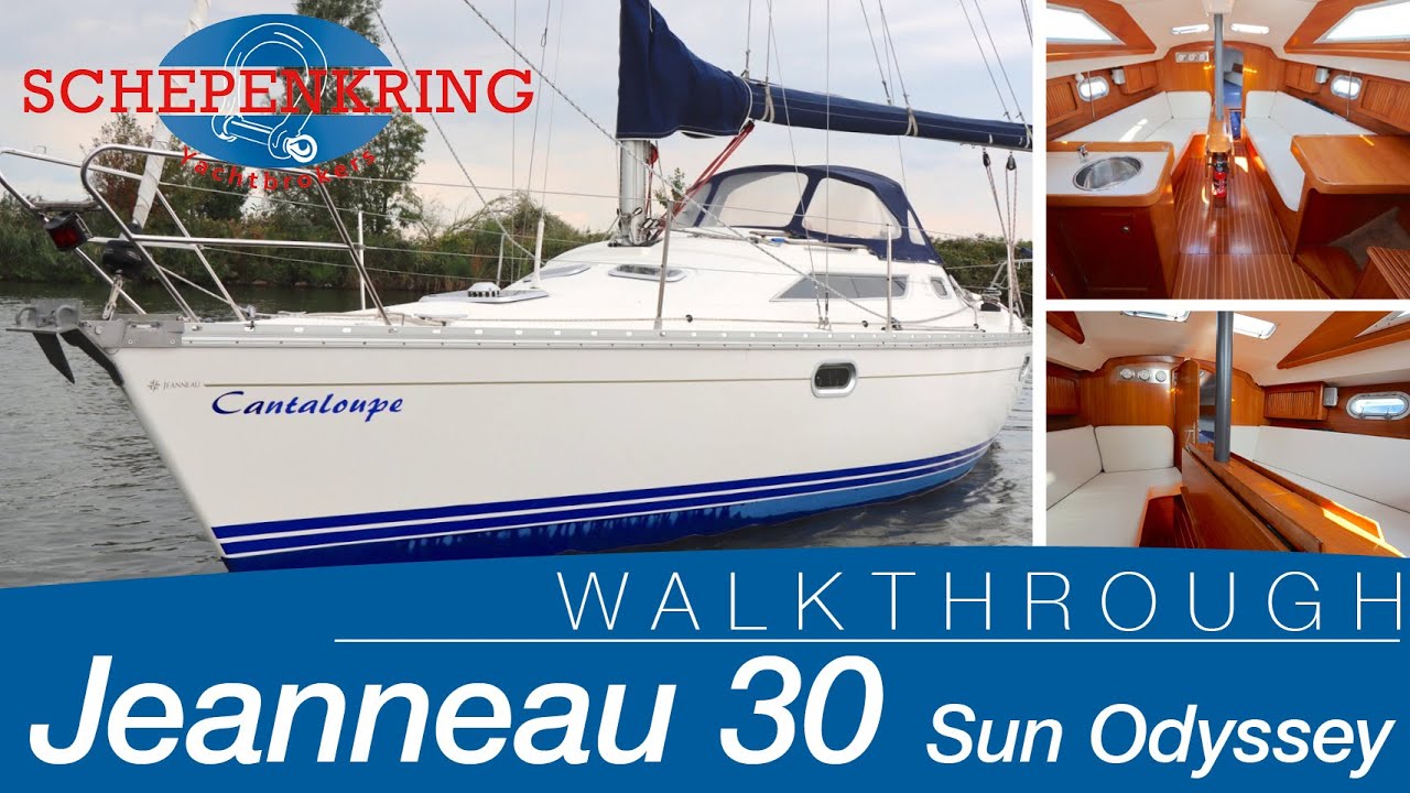 Jeanneau 30 Sun Odyssey for sale | Yacht Walkthrough | @ Schepenkring ...