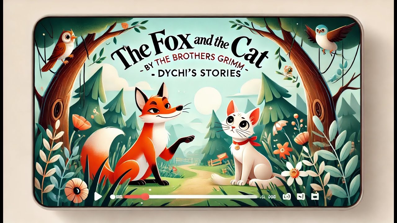 "The Fox and the Cat" by The Brothers Grimm | DyChi's Stories - YouTube