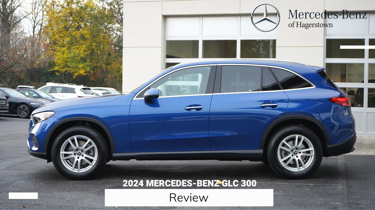 2024 Mercedes-Benz GLC 300 Review | A Starling Blue Metallic ...