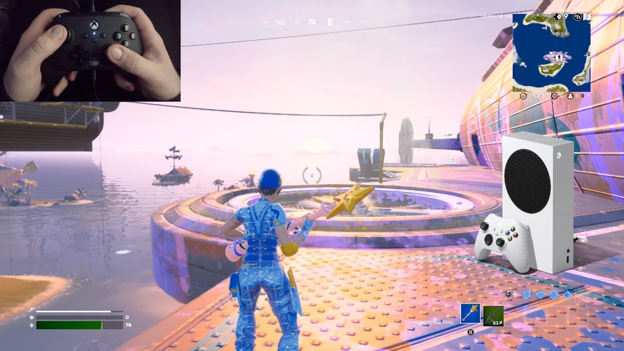 Xbox Series S Fortnite Season 4 Handcam + Best Linear *Aimbot* Linear ...