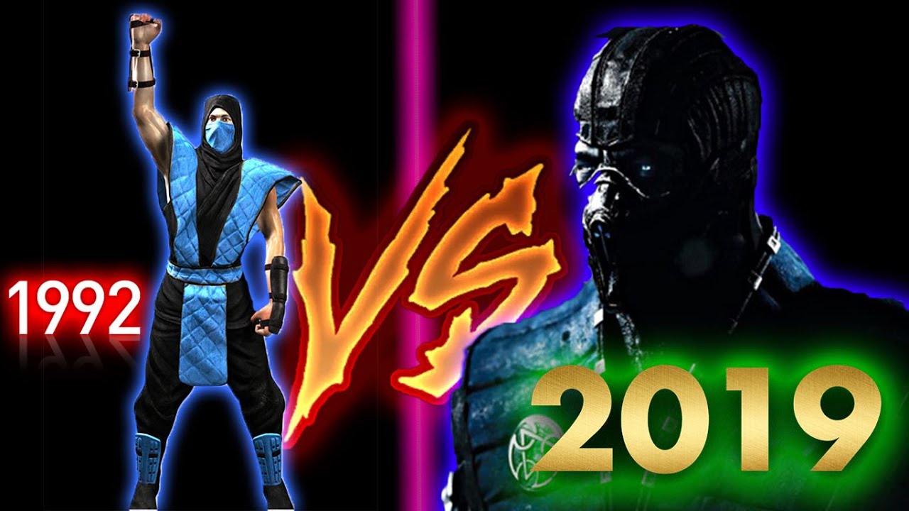 Mortal Kombat SUB-ZERO Evolution 1992-2019 - YouTube
