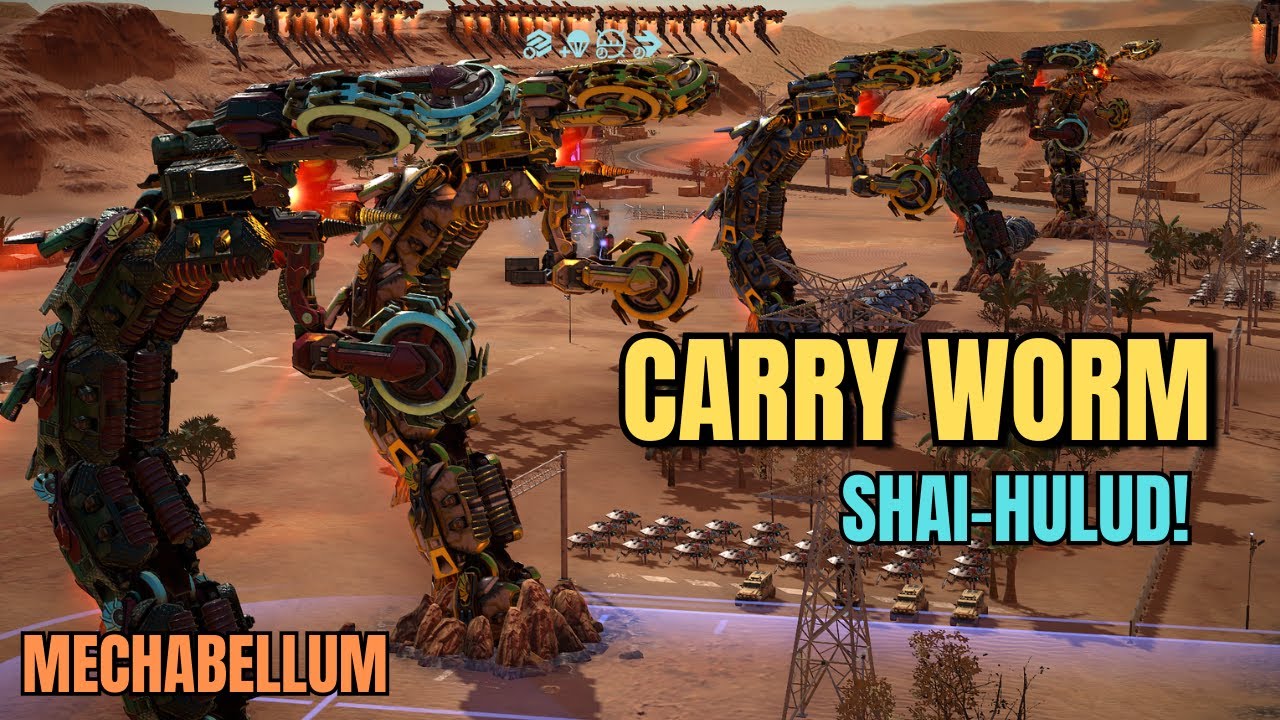 IMPROVED AA Sandworms (vs RAY spam) - Mechabellum - YouTube