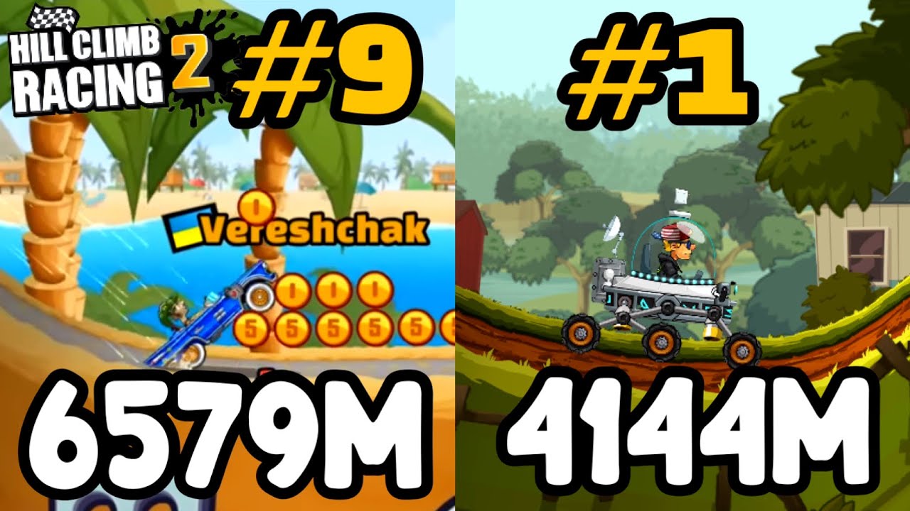 🔥HCR2s 15 LOWEST ADVENTURE DISTANCES🤩 | Hill Climb Racing 2 - YouTube