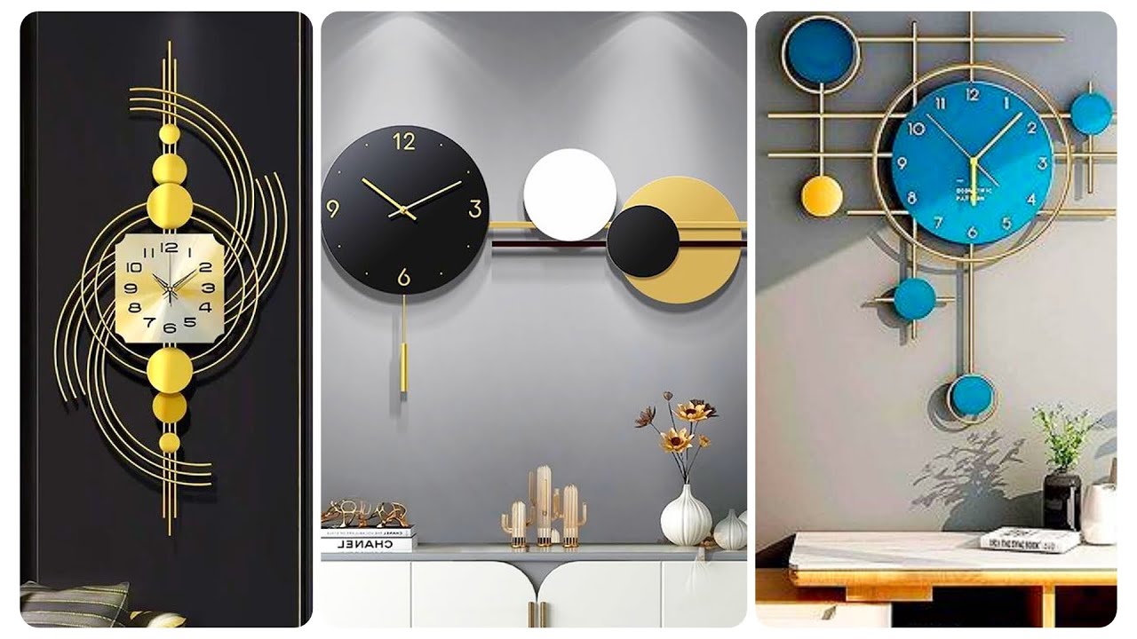 Home Decor Wall Clock Design Ideas For Living Room | Wall Clock ...