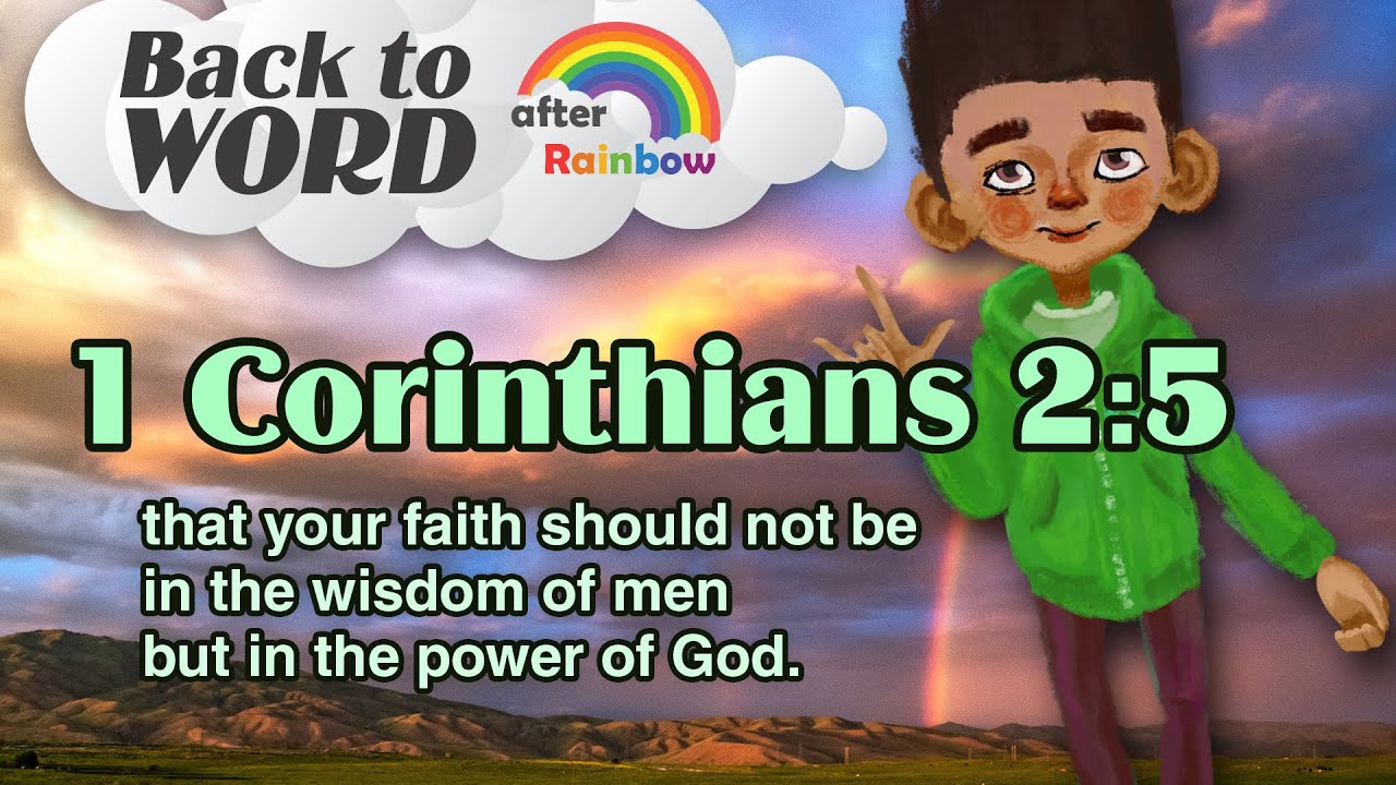 1 Corinthians 2:5 ★ Bible Verse | Bible Study for Kids - YouTube