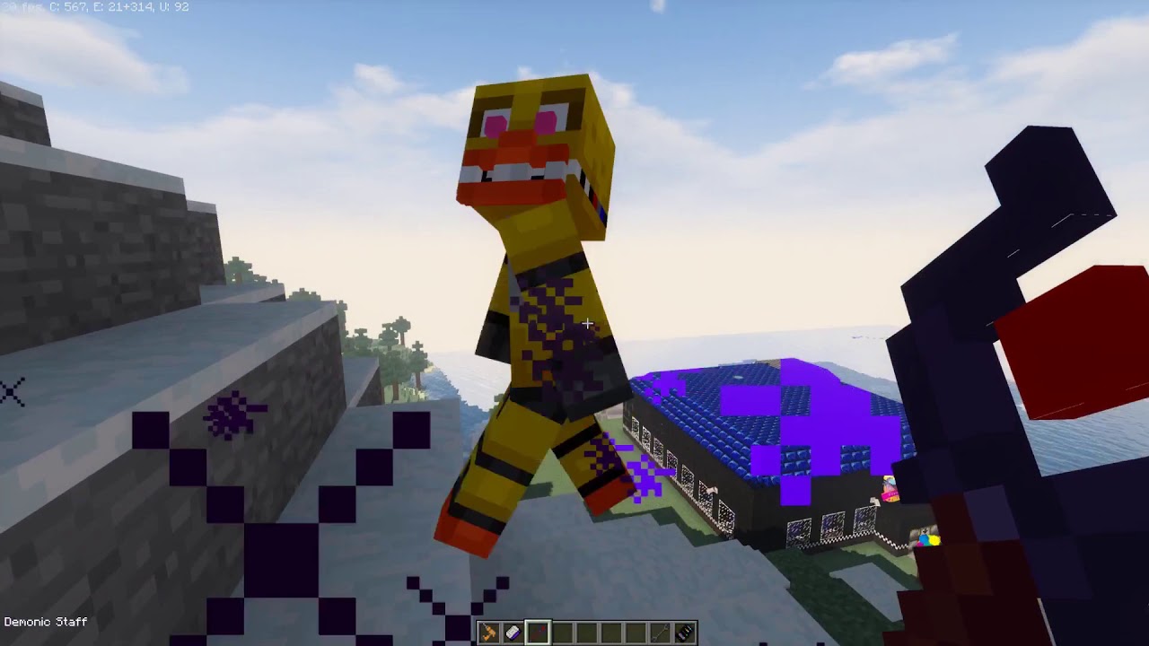 Withered Chica and Minigames?! [Minecraft FFPS Roleplay] Episode 12 ...